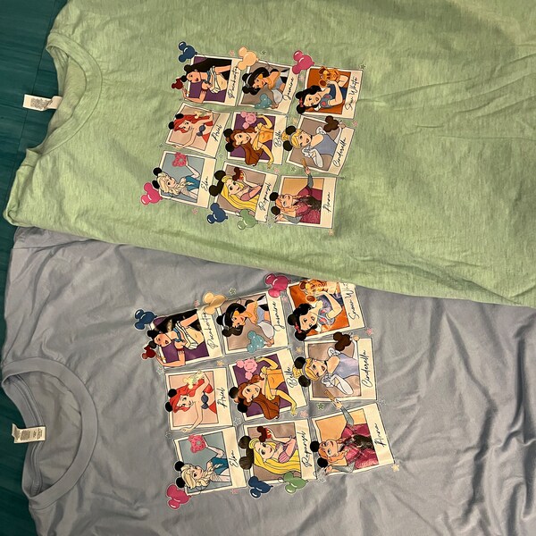 Disney Princess Image Transfers, Princess Iron on Prints, Princess ...