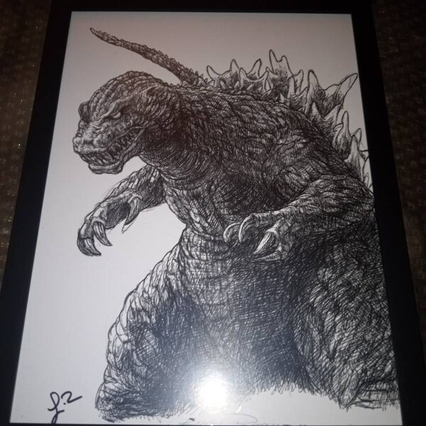Godzilla 2021 Vs Kong Movie Style Print Poster - Etsy