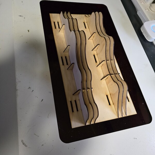 Paint Rack | Laser Cut Files | 2D DXF SVG PDF Template Files ...