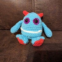 Wee Worry Monster Crochet Pattern PDF - Etsy Canada