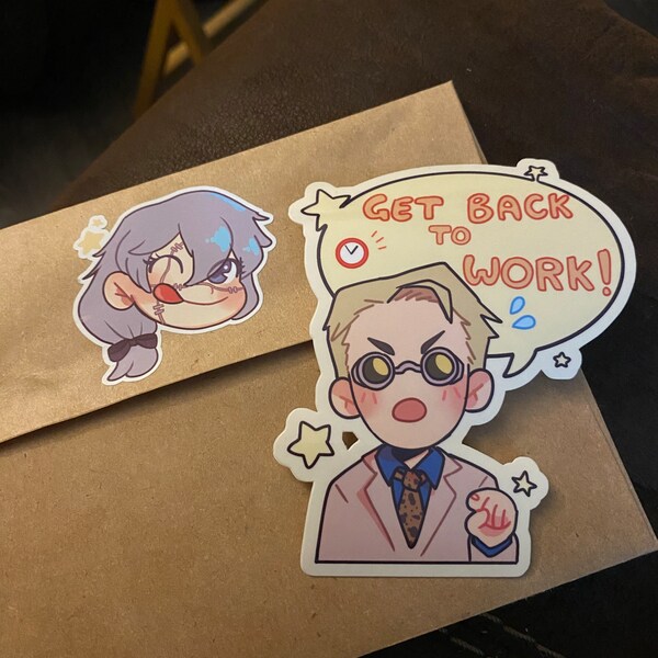 Get to Work Sticker! - Etsy