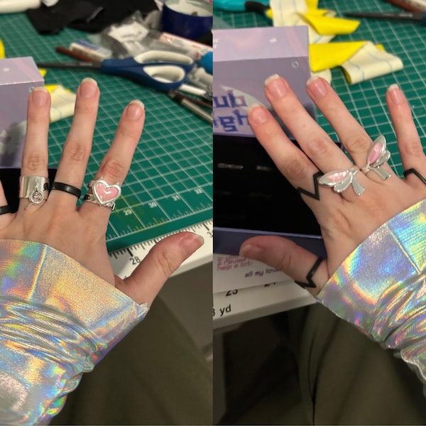 Valorant Agent Clove Rings Jewelry 9 Set - Etsy