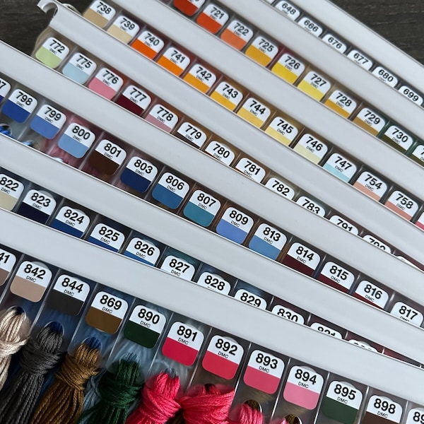 DMC Complete Set of Colour Vinyl Labels Suitable for Annie’s Keepers ...