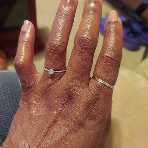 Coil Design Initial Ring, Personalized Ring, Organic Ring, Initial Ring ...