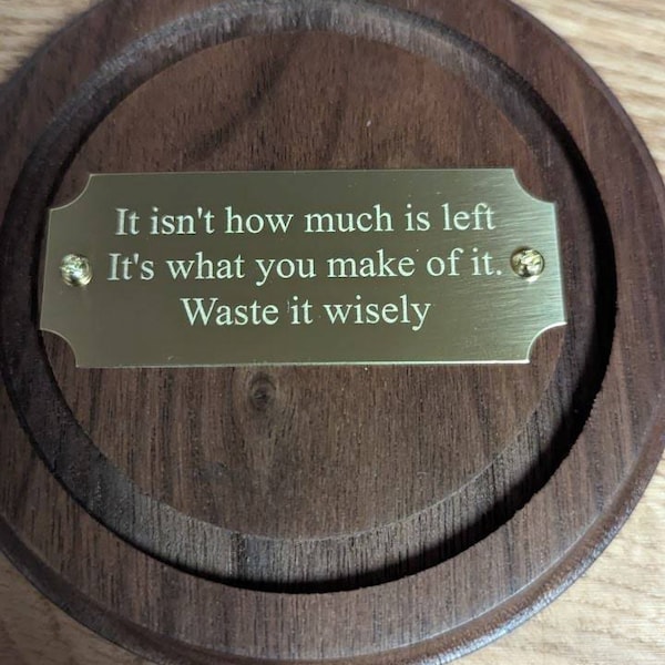 Engraved Brass Plate Tag, 2 1/2 X 1 Inch Bright Brass Tag, Personalized ...