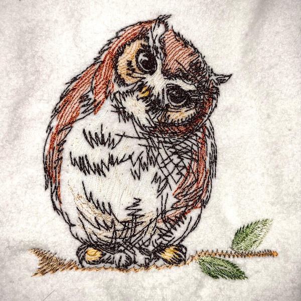 Emu - Redwork Sketch Machine Embroidery Design Pattern – 5 Sizes 9X12 ...