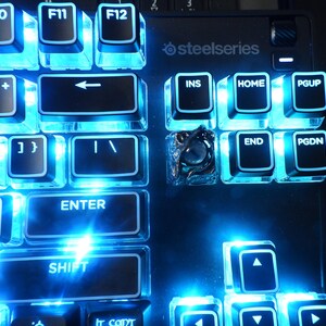 Custom Kawaii Cat Burger Cute Inspired Hand Painted Artisan Clay Keycap ...