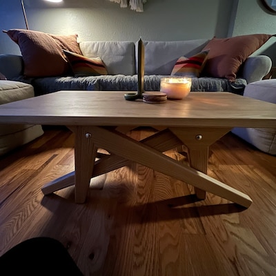 Transformation Table 2in1 Dining/coffee Natural Solid Wood Coffee Table ...