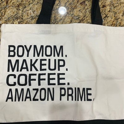 Favorite Things Embroidered Tote Bag, Canvas Tote, Four Things Bag ...