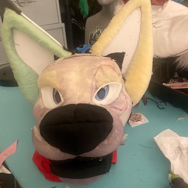 Custom Color Gradient Style Fursuit Eye Mesh - Etsy