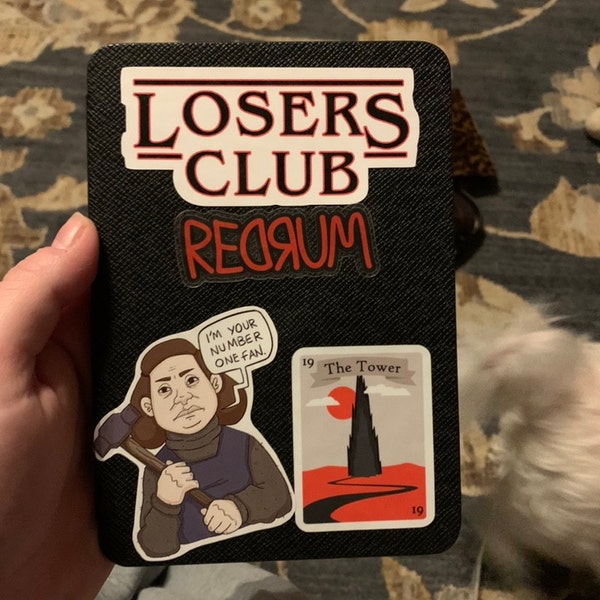 REDRUM Translucent Vinyl Sticker - Etsy