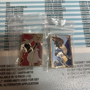 The Fool & the Magician the Owl House Inspired Tarot Card Pins - Etsy