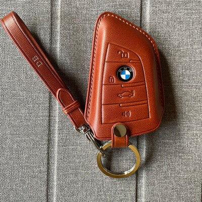 Bmw Handmade Leather Key Cover BMW Smart Key Case BMW Key - Etsy