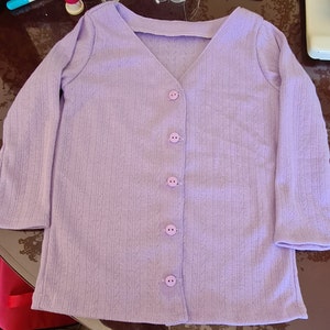Slim Cardigan PDF Sewing Pattern - Etsy