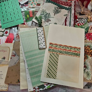 Fabric Flips, Belly Bands and Lace Bundle for Junk Journals - Etsy