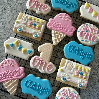 First Birthday Cookie Cutter. One Cookie Cutter. Number One Cookie ...