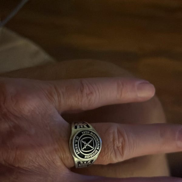 16TH Military Police Brigade Insignia Ring MP Service Ring Military ...