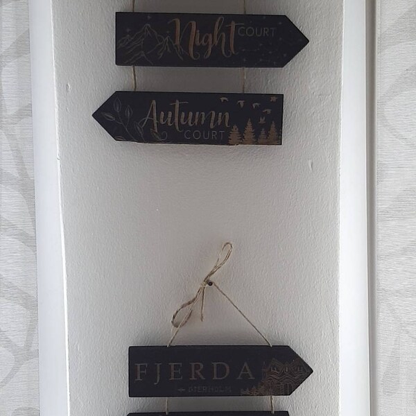 Six of Crows Wooden Signs, Handmade Wood Engraved, Inspired by the ...