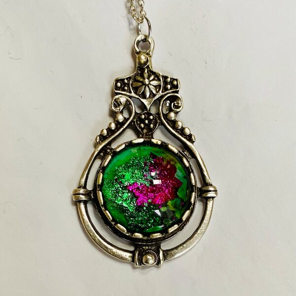 Textured Round Blank Bezel Setting Pendant Antique Silver Plated Brass Pendant 40x35mm Hnf632 Etsy