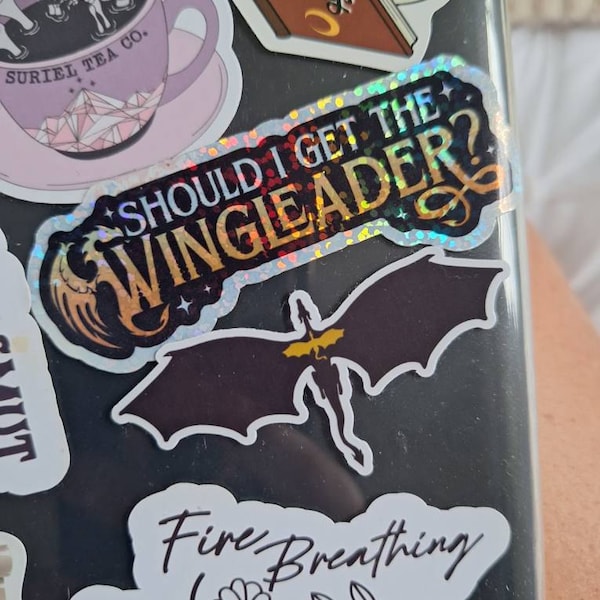 ACOTAR Book Sticker, Sarah J Maas Sticker, ACOTAR Merch, Feyre and ...