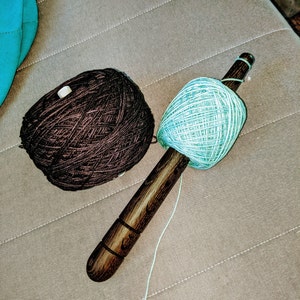 Simple Nostepinne Wool Winder 2 Sizes Cherry Yarn Baller Gift for ...