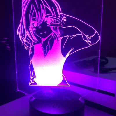 Spider-man LED Edge Lit Acrylic Illusion Lamp With Multi-color Light ...