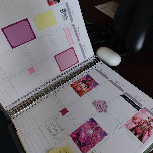 Summer Weekly Planner Sticker Kit , Vertical Sticker Kit , Planner ...