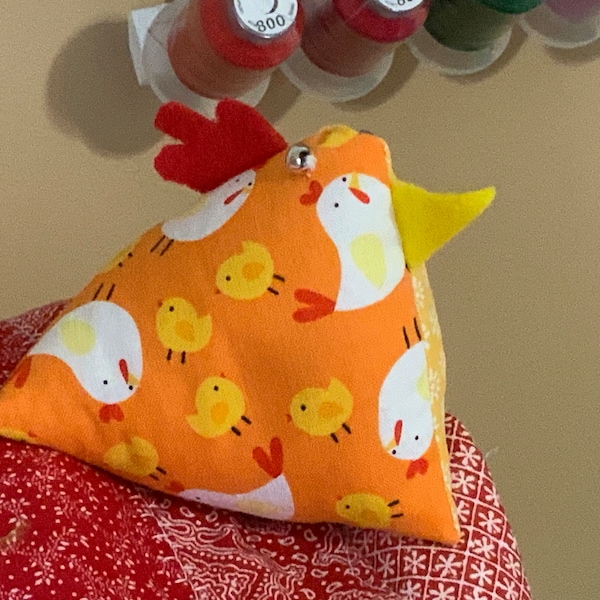 Chicken Pin Cushions, Pin Cushion, Stuffed Rice Bag, Animal, Farm ...