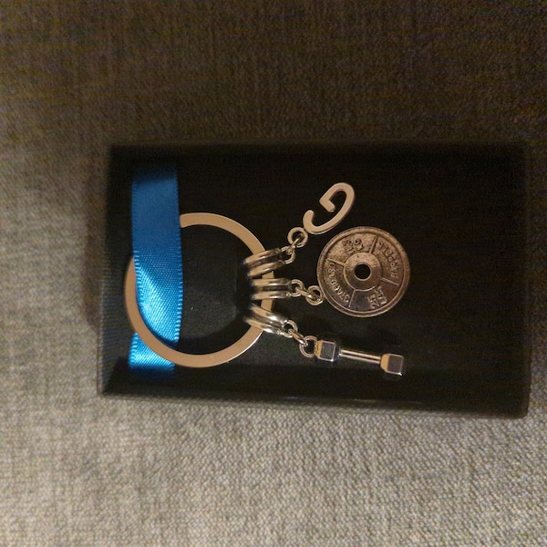Gym Gift Weight Dumbbell Keyring Gym Keyring Body Builder Gym Gift ...