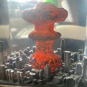 Dragon GOT Resin Night Light, Fire Dragon and Ice Dragon Lamp, 3D ...