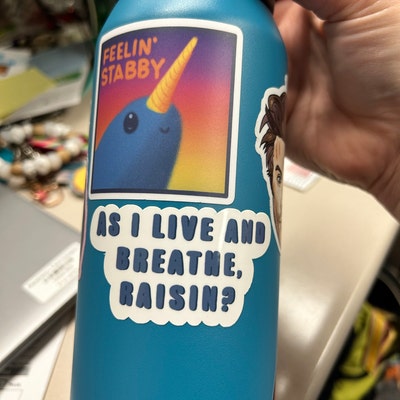 THE OFFICE Save Bandit Angela Sticker Vinyl Waterproof Sticker the ...