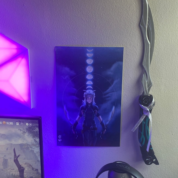 Rayla Dragon Prince Poster Print Wall Art Decor Fanart Animation - Etsy