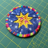 Becky's Easy Folded Star Quilted Coaster Pattern Download - Etsy Canada