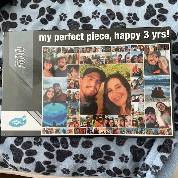 Custom Photo Puzzle 500 Pieces - Personalized Photo Jigsaw- Create Your Own Photo Puzzle, Puzzle ...