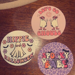 HIPPIE HALLOWEEN Candy Peace Halloween Individual - Etsy
