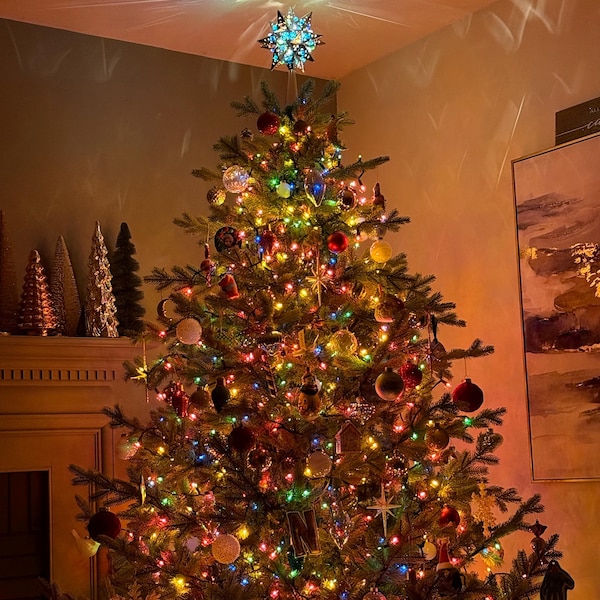 Handmade Tin Star Tree Topper: Multicolored Marbles, Moravian Star - Etsy