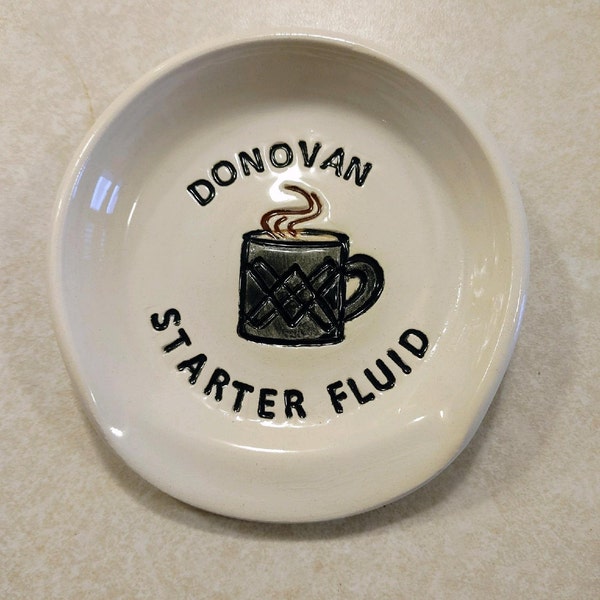 Starter Fluid Funny Spoon Rest | Kitchen Spoon Rest | Coffee Lovers ...