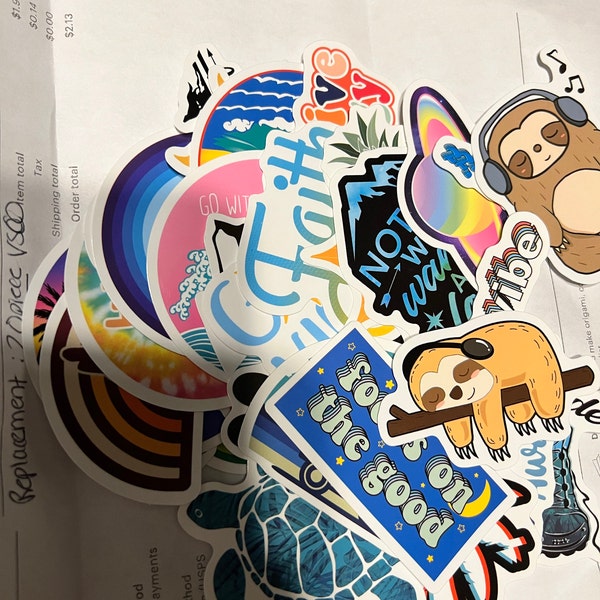 10-300pcs Pack Vsco Stickers I Cute Stickers Waterproof 100% Vinyl ...