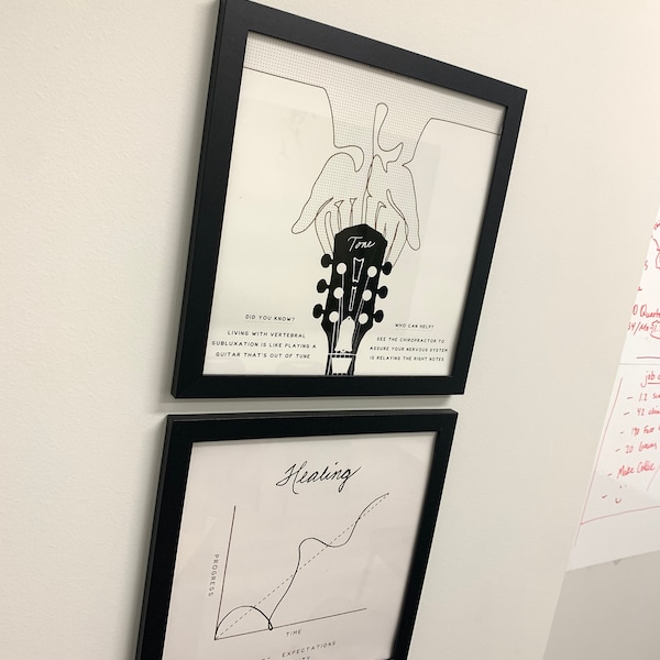 New! Progress Vs. Time Healing Graph Poster for Chiropractic Office ...