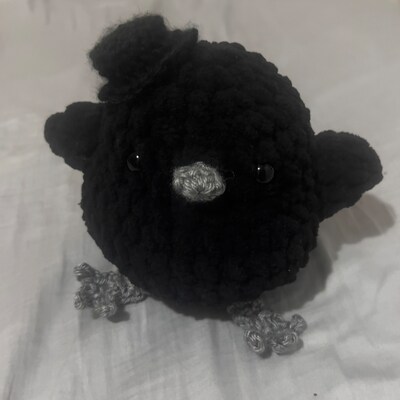 PDF PATTERN Six of Crows-inspired Crow Plush, Crochet Crow Amigurumi - Etsy