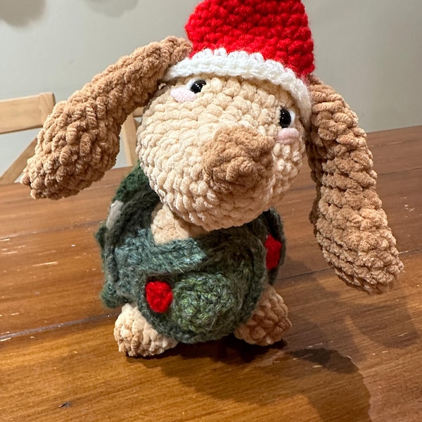 Christmas Dog Crochet Pattern - Etsy