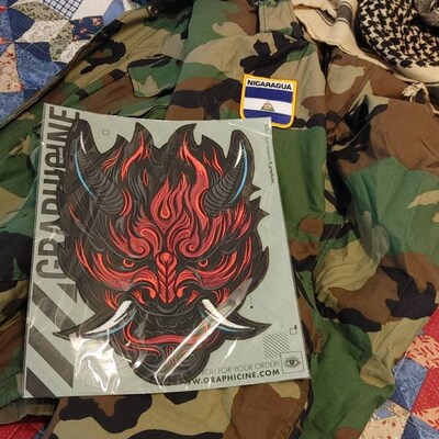 Oni Patch, Back Patch, Japanese Demon Patch, Patches for Jackets, Anime ...