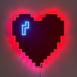 Alien Face Sign , Neon Like, Alien Night Light, Edge Lit LED, Alien Art ...