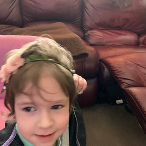 Blush Pink Flower Crown Flower Tiara Floral Crown Flower - Etsy