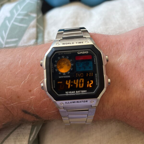 Modified Casio AE-1200 "full Moonshine" Bronze Color Case Hydromod ...