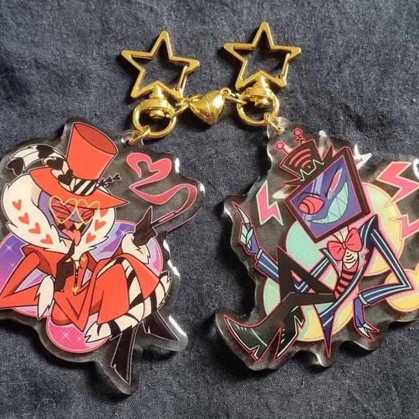 Blitz and Stolas Helluva Boss Print Blitzo Poster B5prints - Etsy