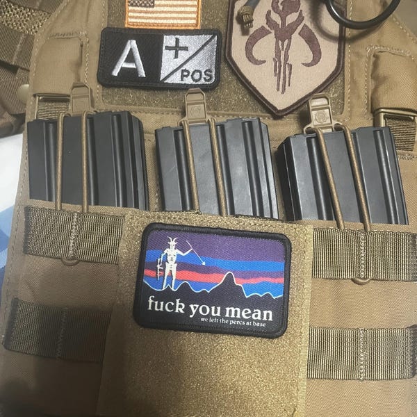 Remember Kids Electricity Will Kill You 2x3 Morale Patch With Hook and ...