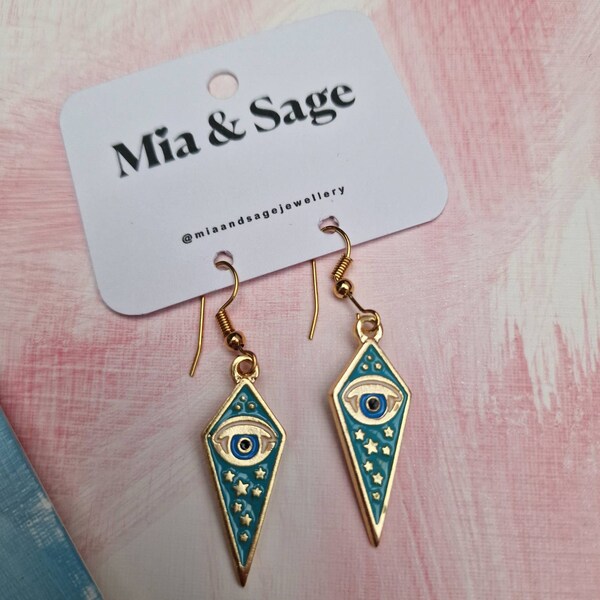 Hoop Earring Cards, Small Earring Cards, Personalised Earring Cards ...