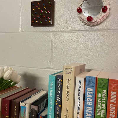 WAFFLE WALL ART 3D Resin Food Artwork Quirky Room Decor Faux Food 8in X ...