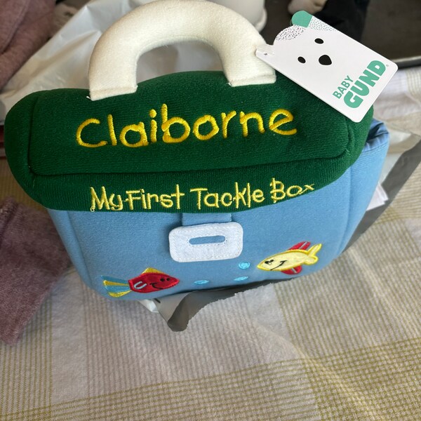 My First Tackle Box Personalized Playset, Children's Toys, Kids Play ...